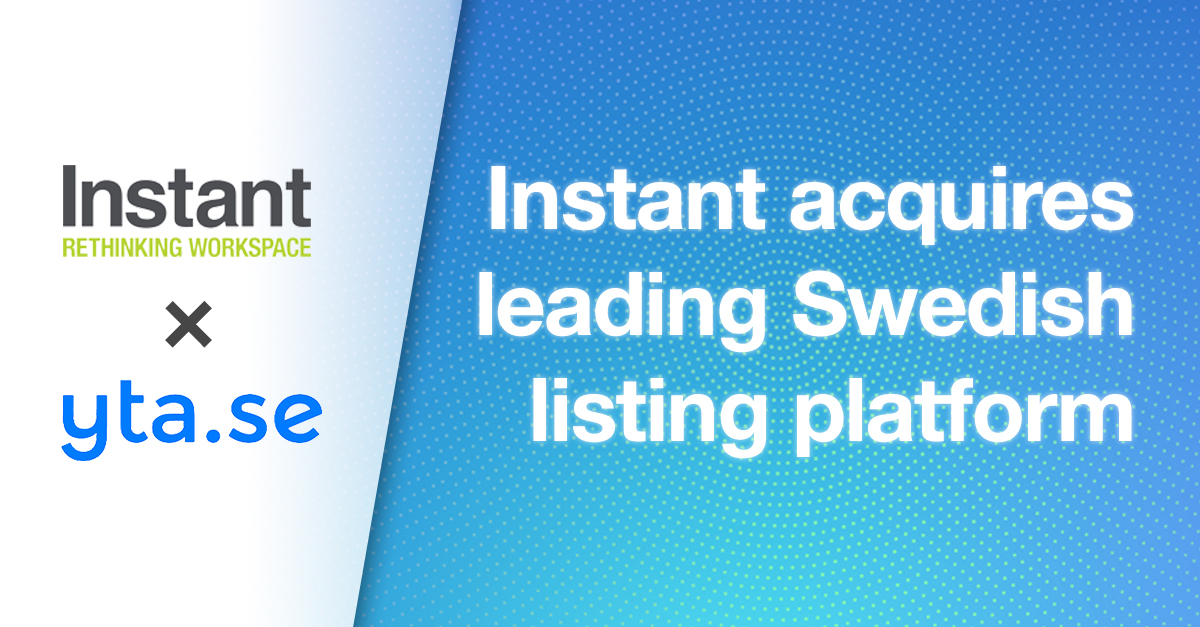 The Instant Group adds yta.se, Sweden’s largest digital platform for ...