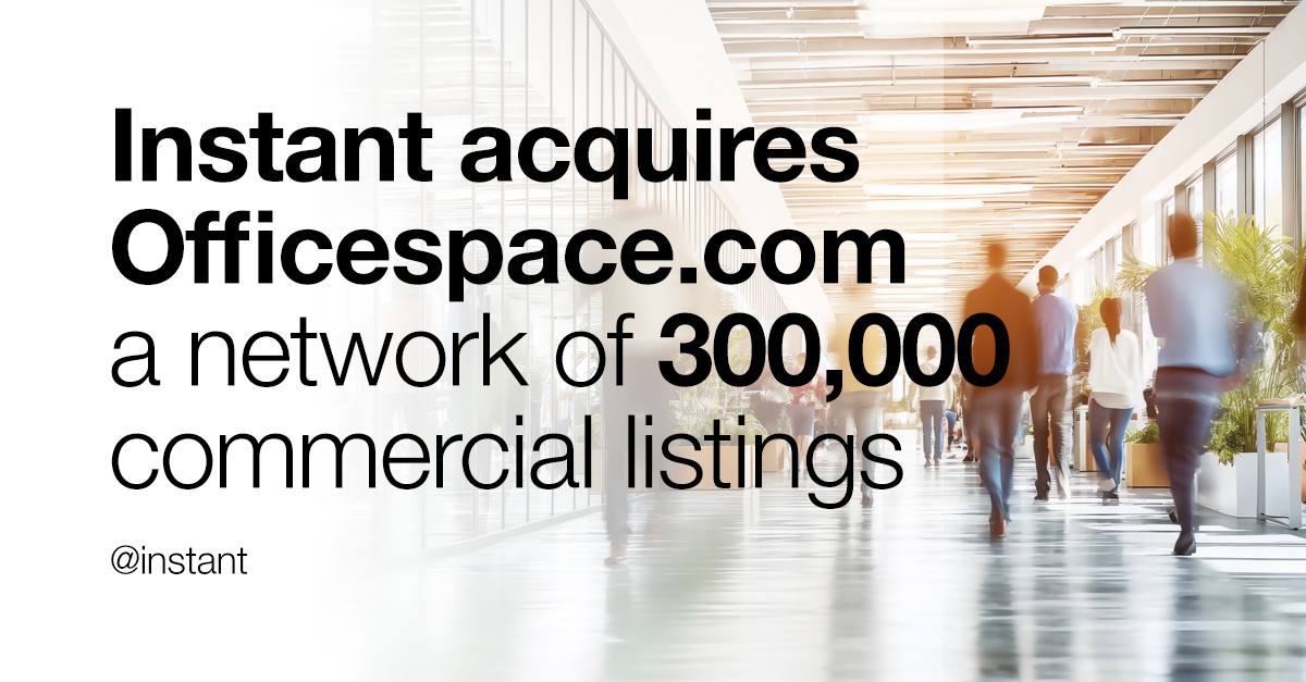 Instant acquires OfficeSpace.com, expanding its workspace marketplace ...